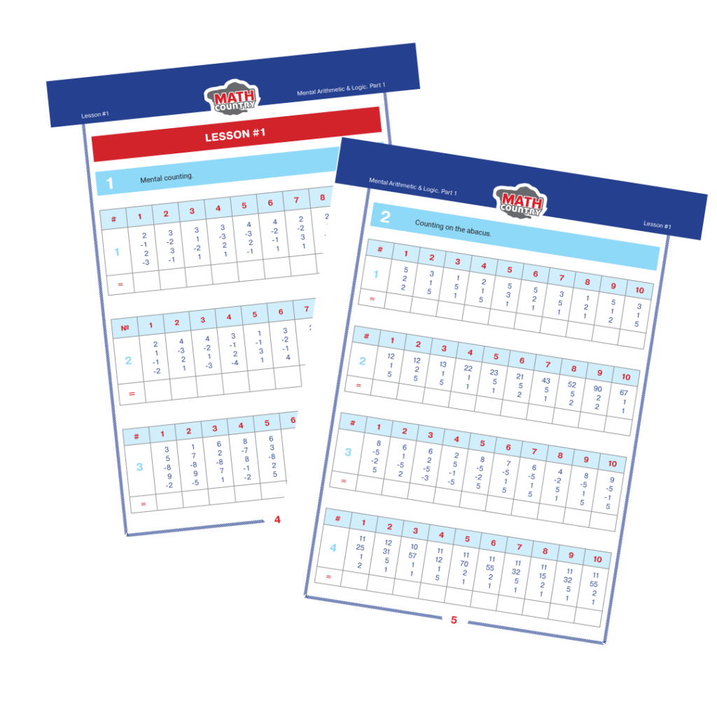 Mental math workbook Year 1 (11-15 years old). Mental Arithmetic ...